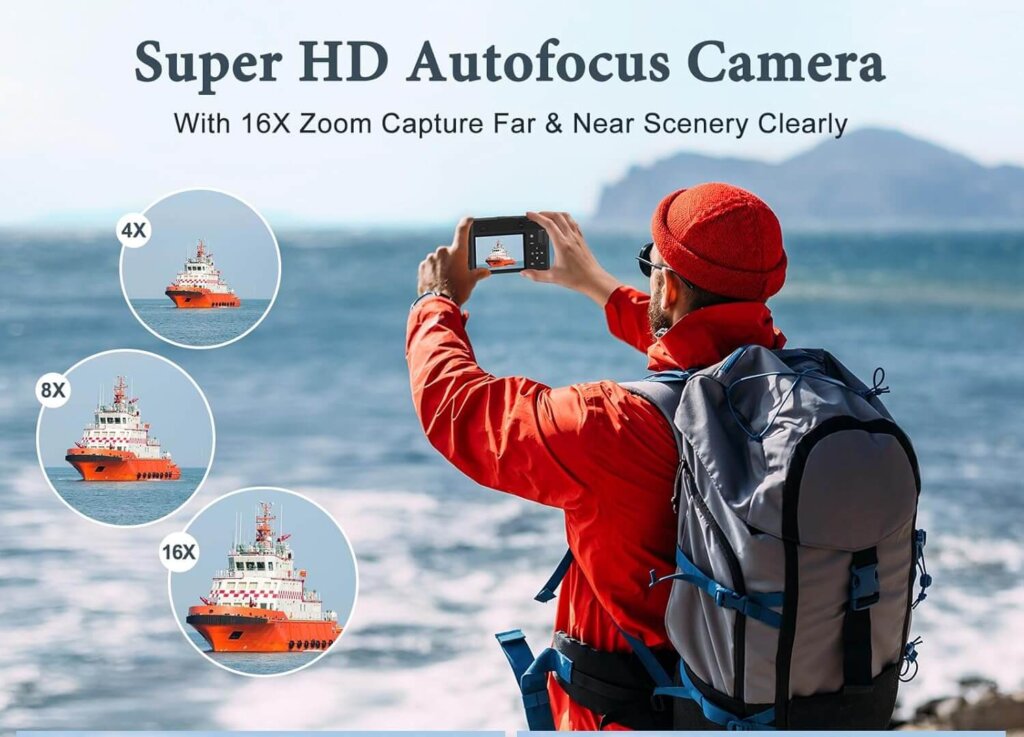 Capture All Your Amazing Memories With The 4K Digital Camera - Blossom