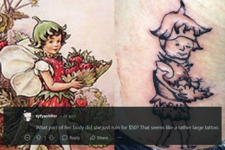Life’s Permanent Lessons: The Most Cringe-Worthy Tattoo Fails - Blossom