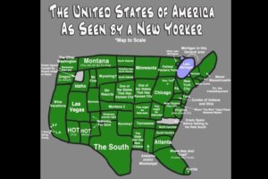 Strange Maps That Show Curious Facts About The US