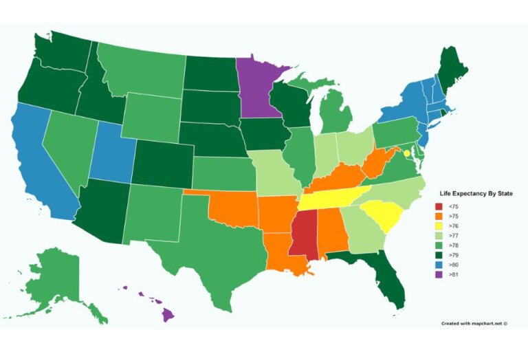 Strange Maps That Show Curious Facts About The US
